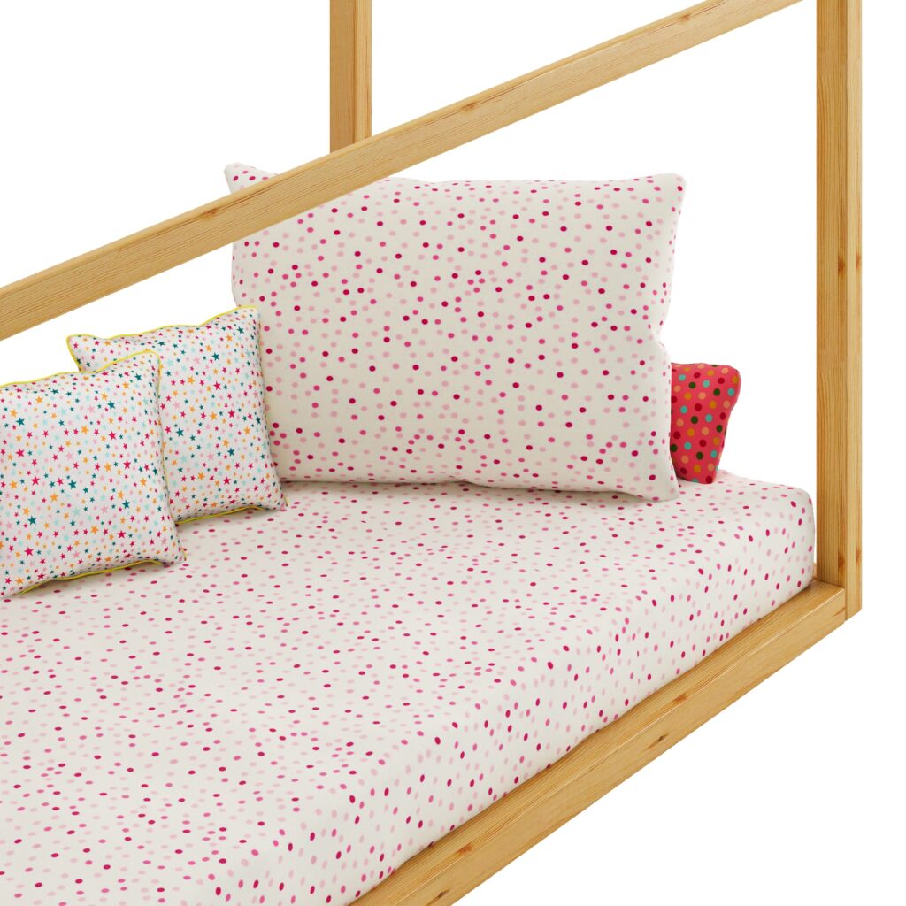 CAMA INFANTIL MONTESSORI SOLTEIRO CASINHA – POMELO DECOR – MODELO 3D ...