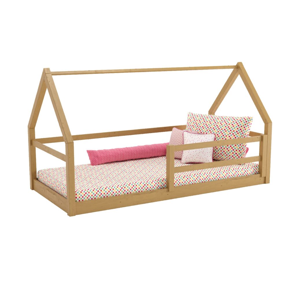 CAMA CASINHA MONTESSORI – POMELO DECOR – MODELO 3D - Arquiteto Bruno Maciel