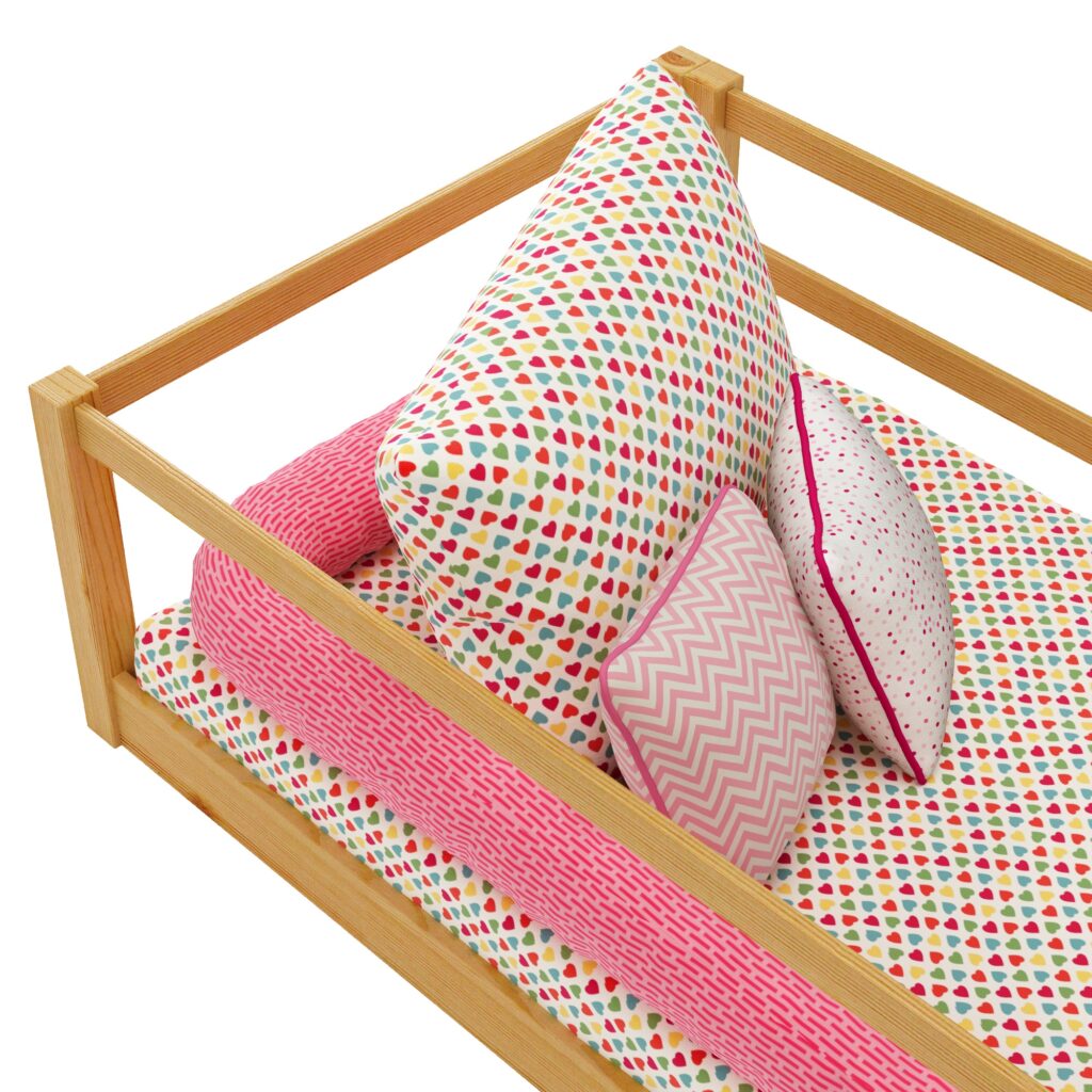 CAMA INFANTIL MONTESSORIANA LITE – POMELO DECOR – MODELO 3D - Arquiteto ...