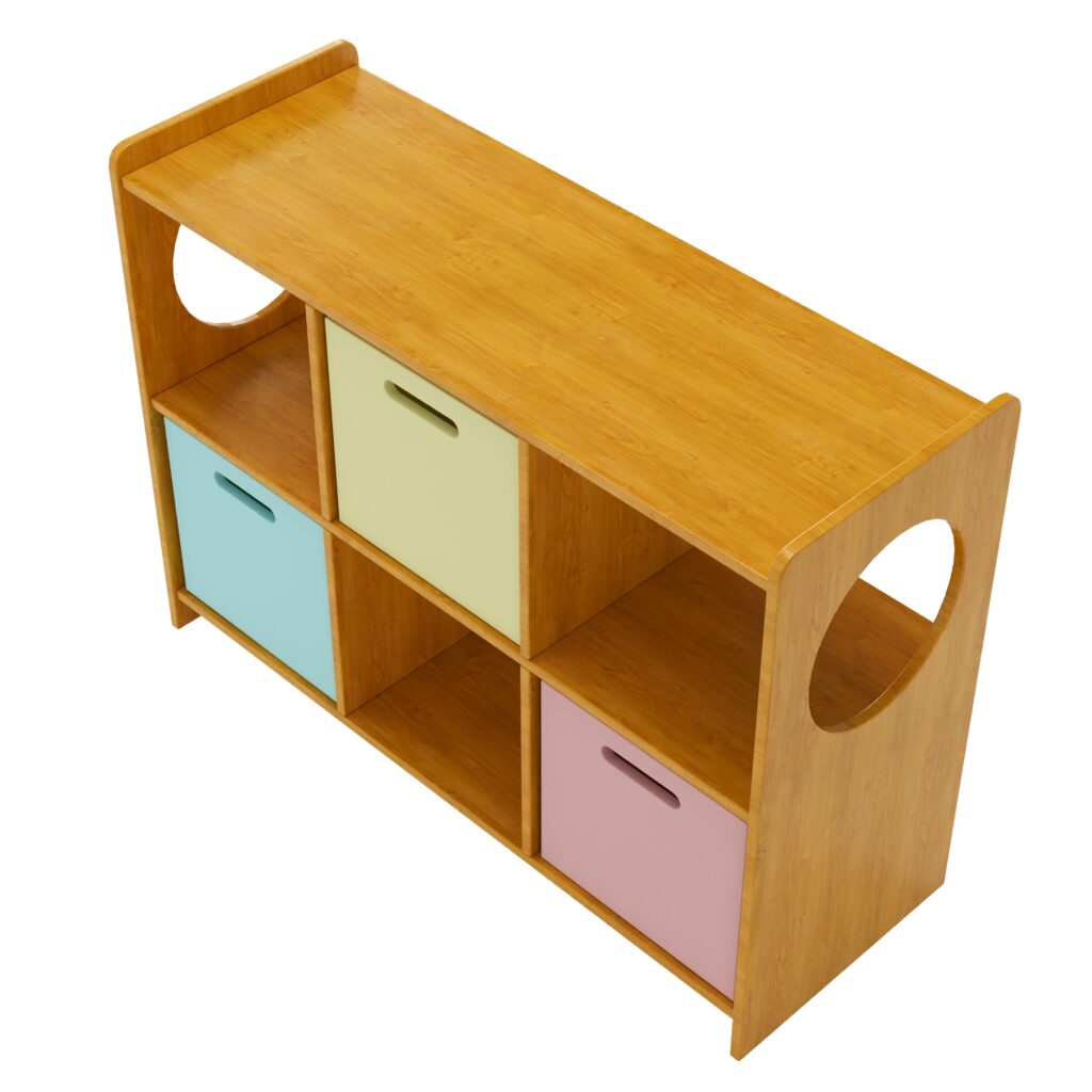 ESTANTE INFANTIL MONTESSORIANA TOY – POMELO DECOR – MODELO 3D ...