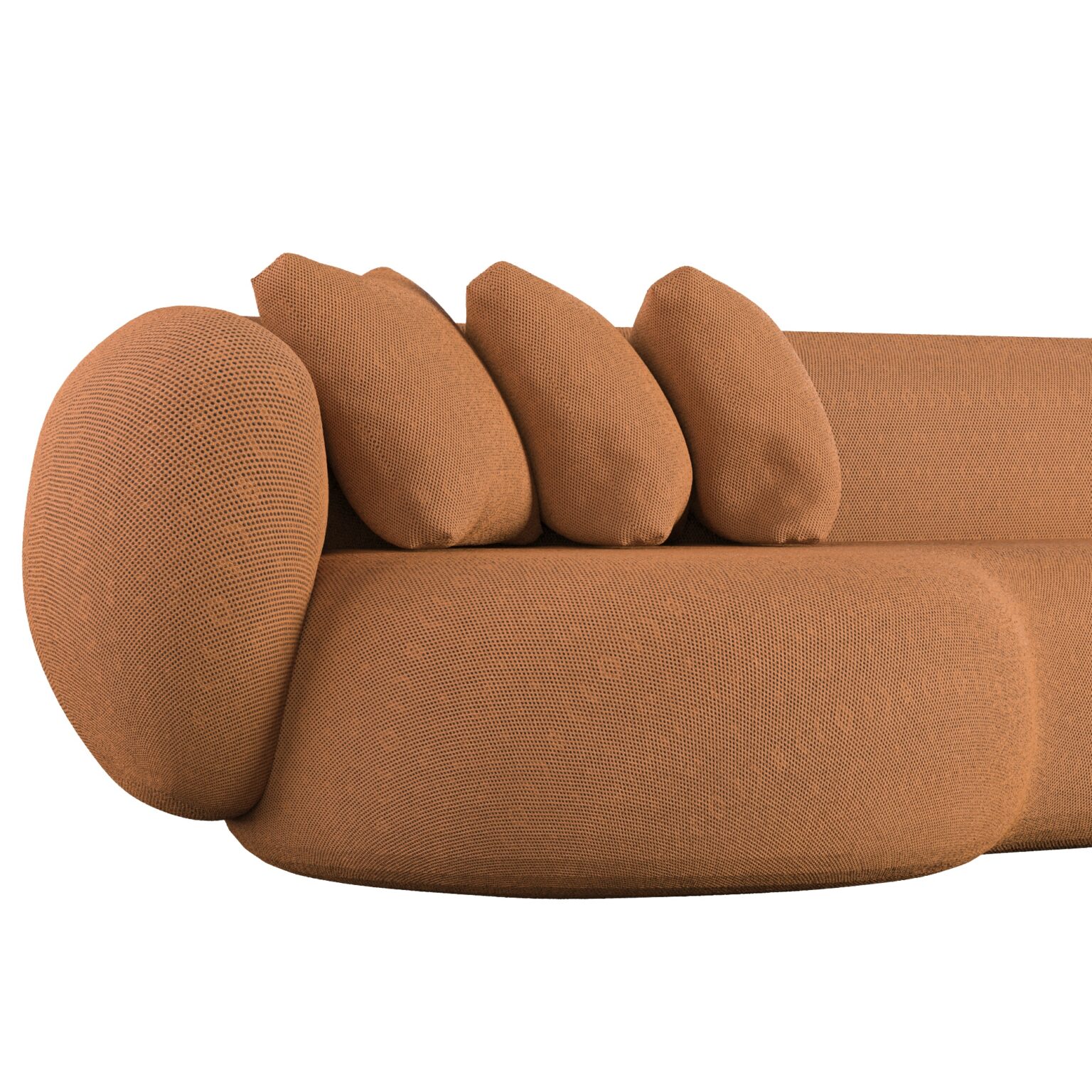 SOFA NAPOLI – ITALIA ESTOFADOS – MODELO 3D - Arquiteto Bruno Maciel